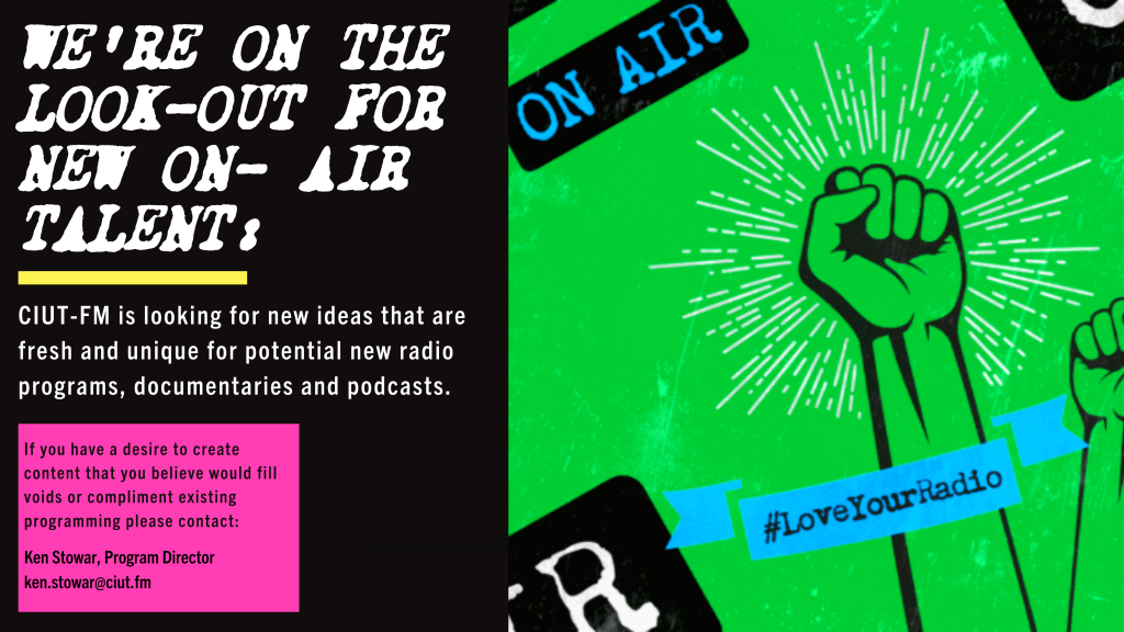 The Sound of Your City - Home - CIUT.FM 89.5